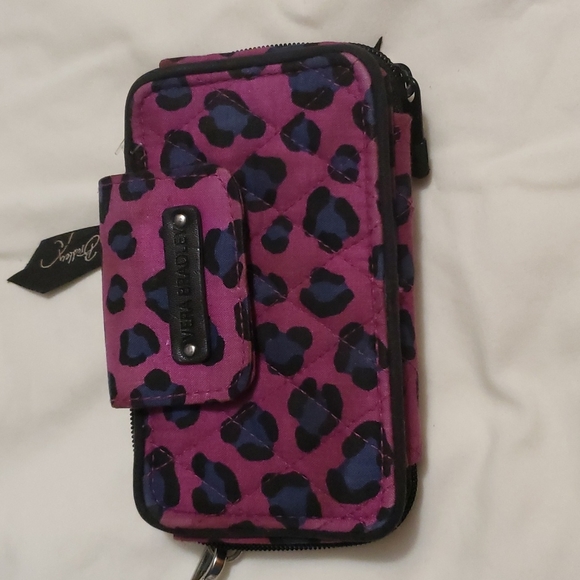 Vera Bradley | Other | Vera Bradley Purple Leopard Wallet | Poshmark